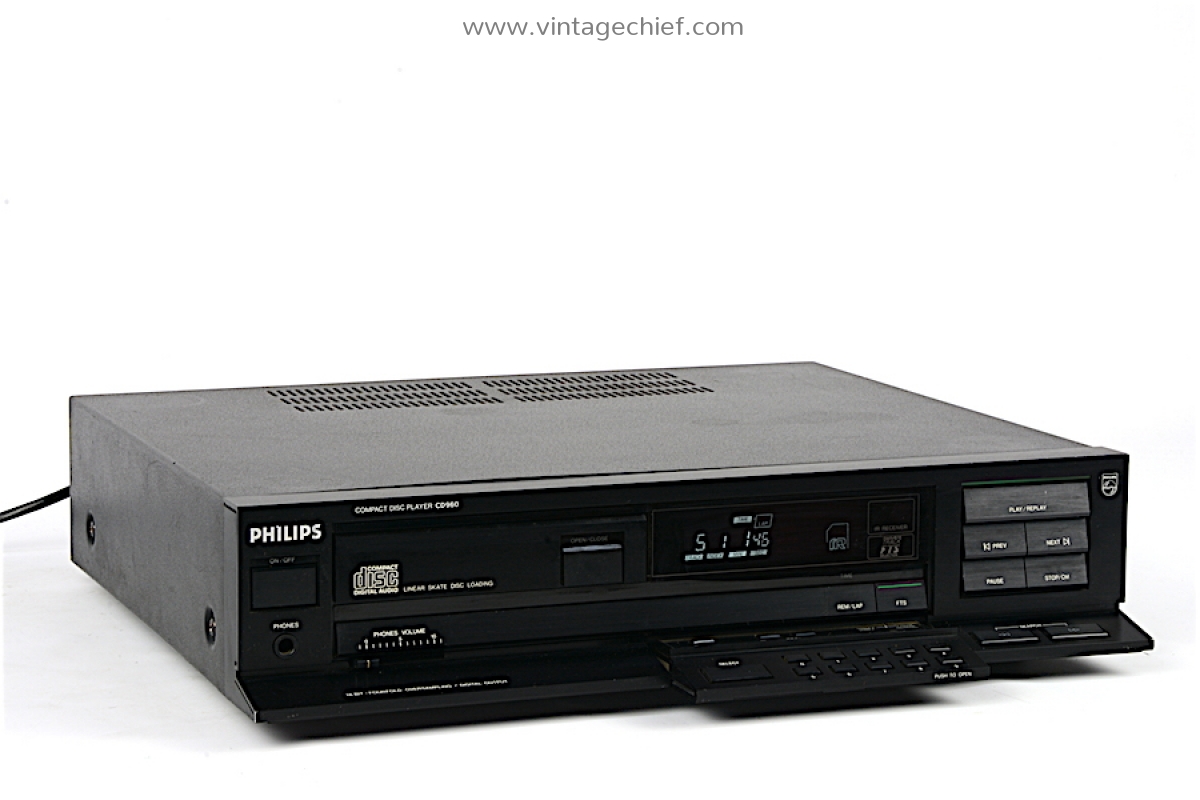 High End Philips CD960 CD Player | TDA1541 | CDM-1