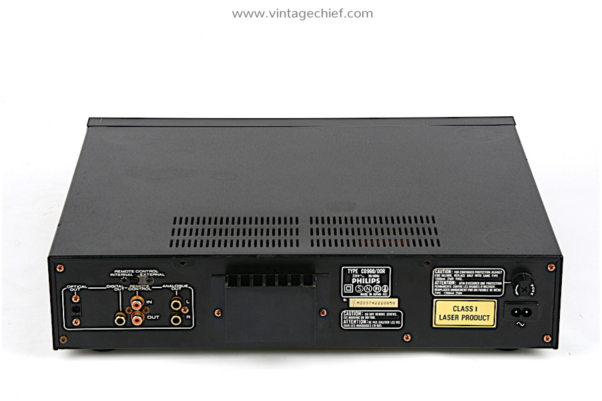 High End Philips CD960 CD Player | TDA1541 | CDM-1