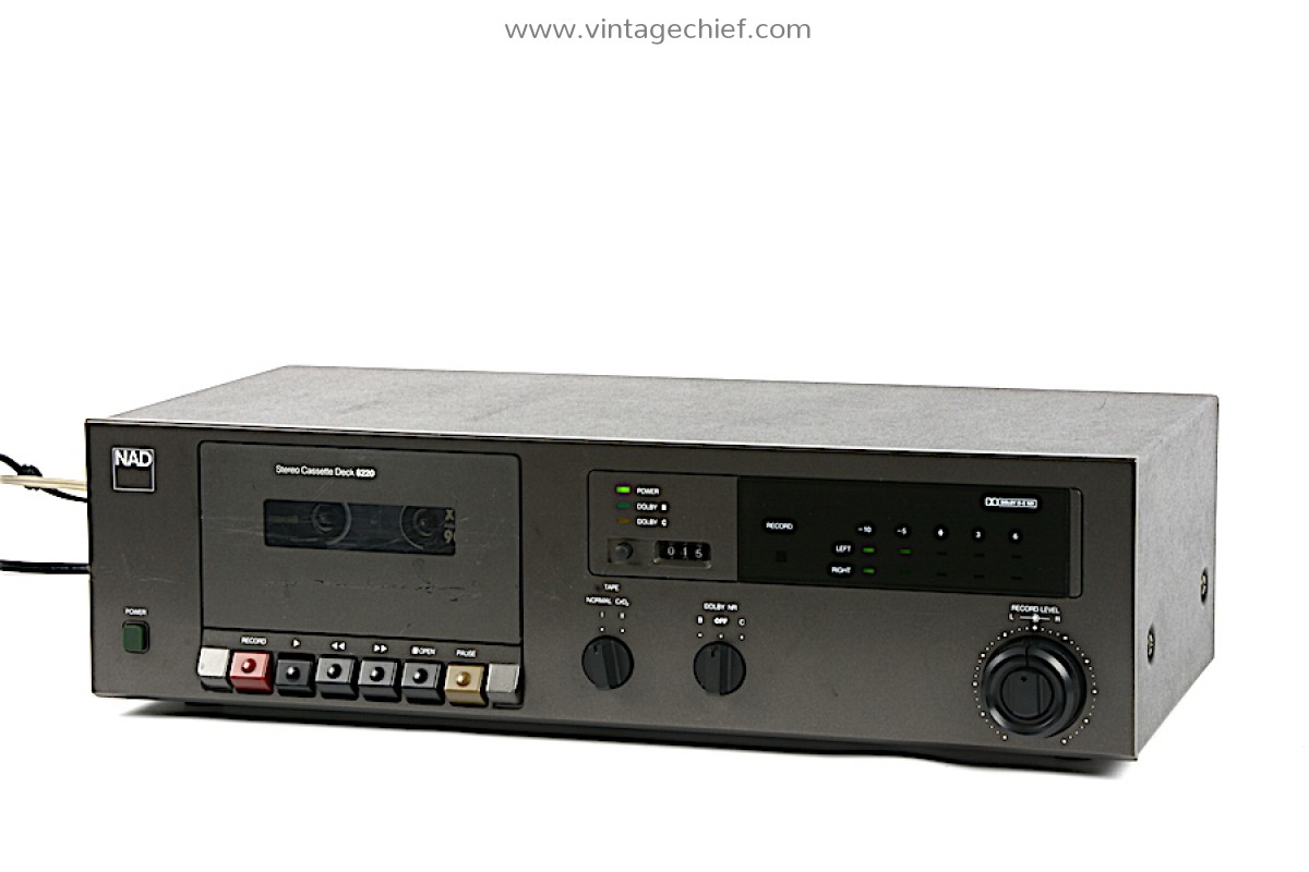 NAD 6220 Cassette Deck | Dolby B and C Noise Reduction| Tape Deck | Vintage