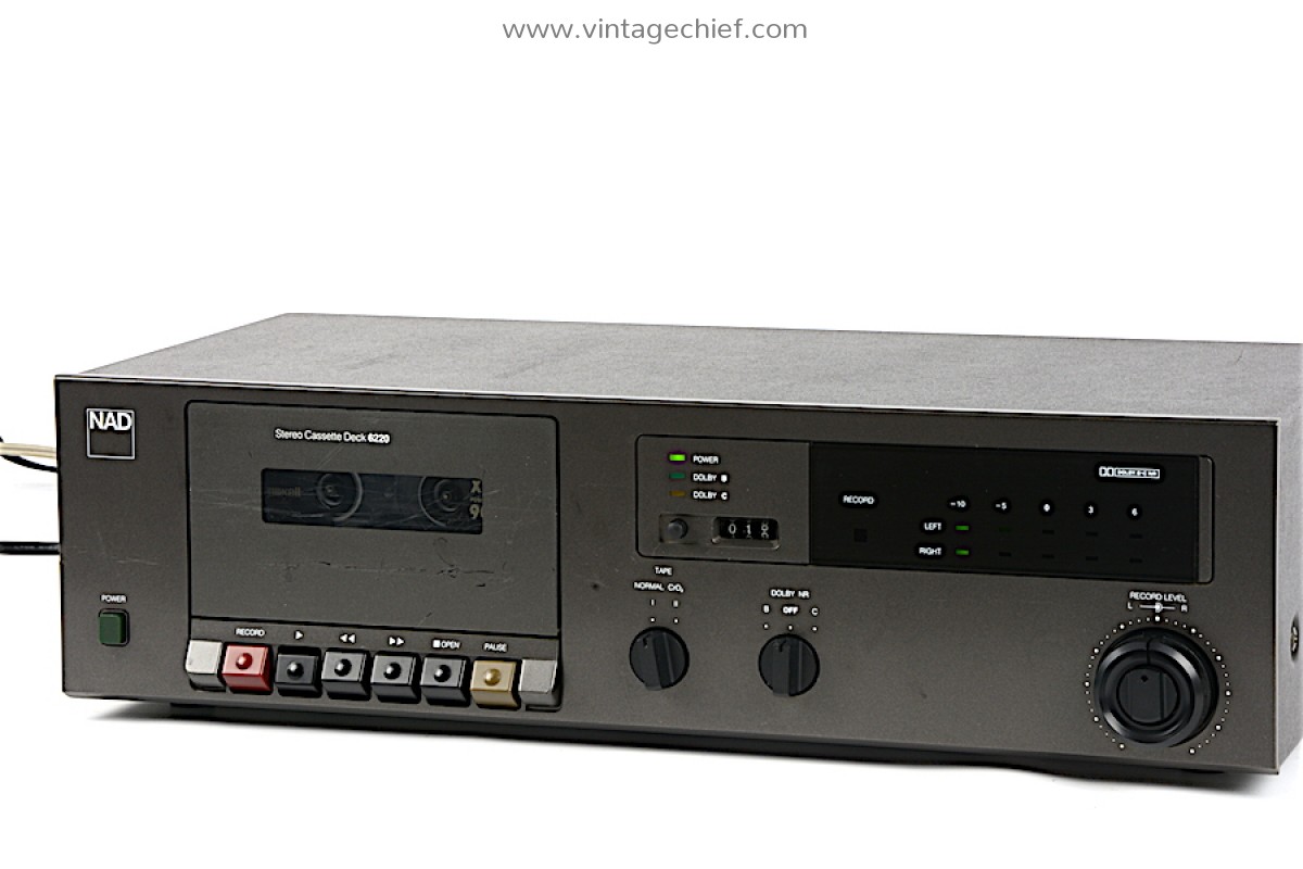 NAD 6220 Cassette Deck | Dolby B and C Noise Reduction| Tape Deck | Vintage