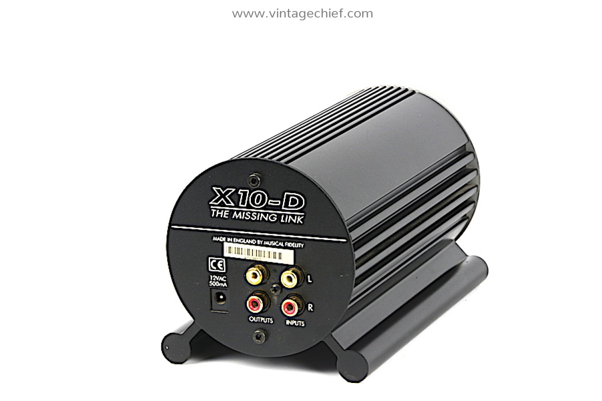 Musical Fidelity X10-D Tube Buffer | The Missing Link | 2 x ECC88 | X ...