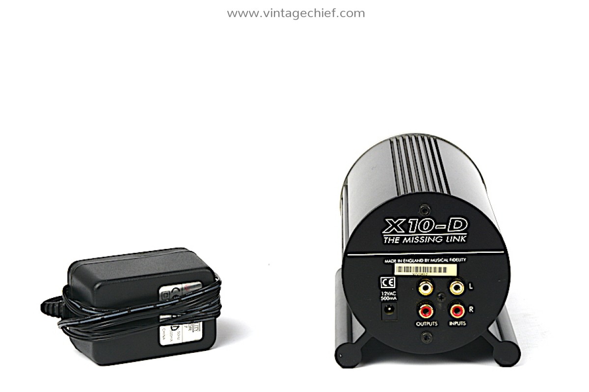 Musical Fidelity X10-D Tube Buffer | The Missing Link | 2 x ECC88 | X ...