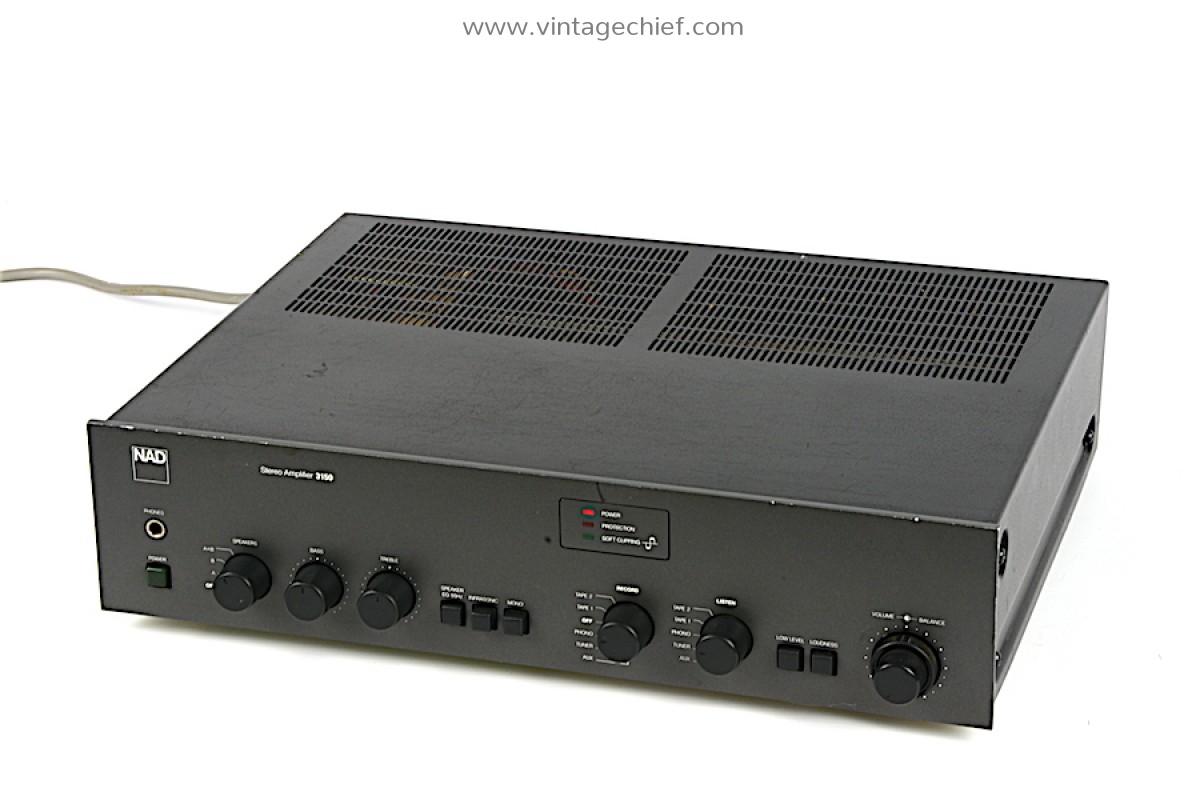 Serviced NAD 3150 Dual Mono Integrated Stereo Amplifier | Phono MM MC ...