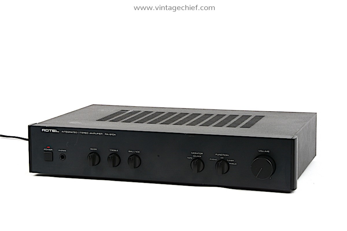 Rotel RA-810A Amplifier | Stereo | Vintage | Phono