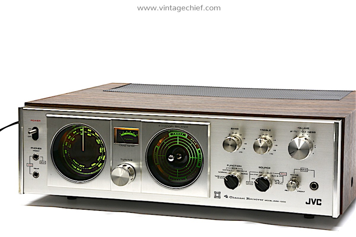 Serviced JVC 4MM-1000 4 Channel Receiver | Vintage | Phono | Classic ...