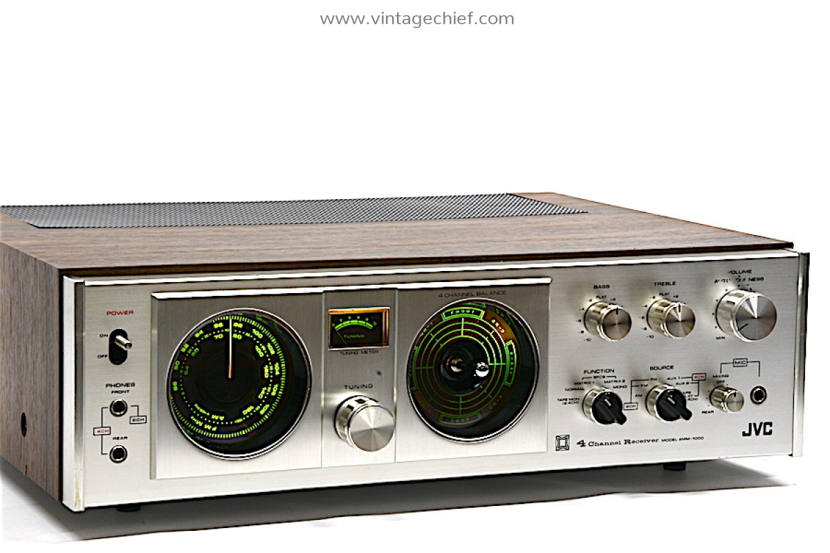 Serviced JVC 4MM-1000 4 Channel Receiver | Vintage | Phono | Classic ...
