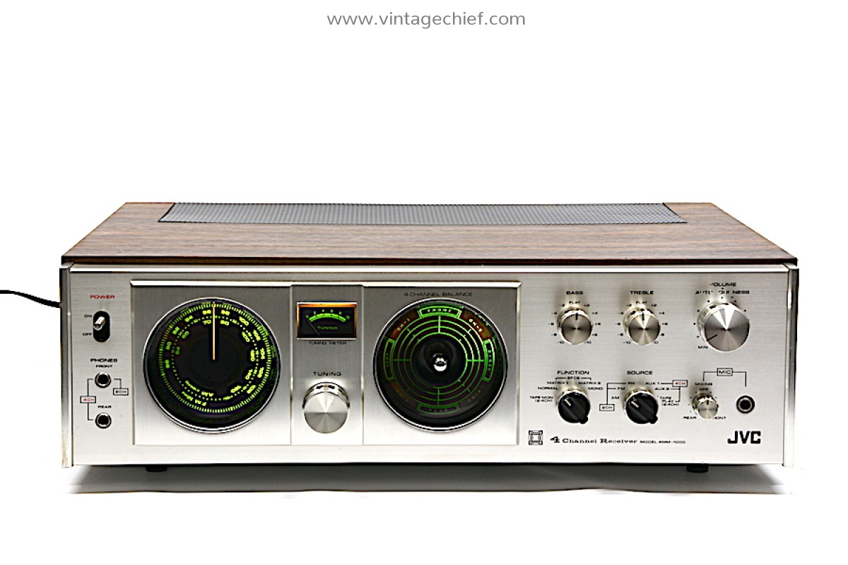 Serviced JVC 4MM-1000 4 Channel Receiver | Vintage | Phono | Classic ...