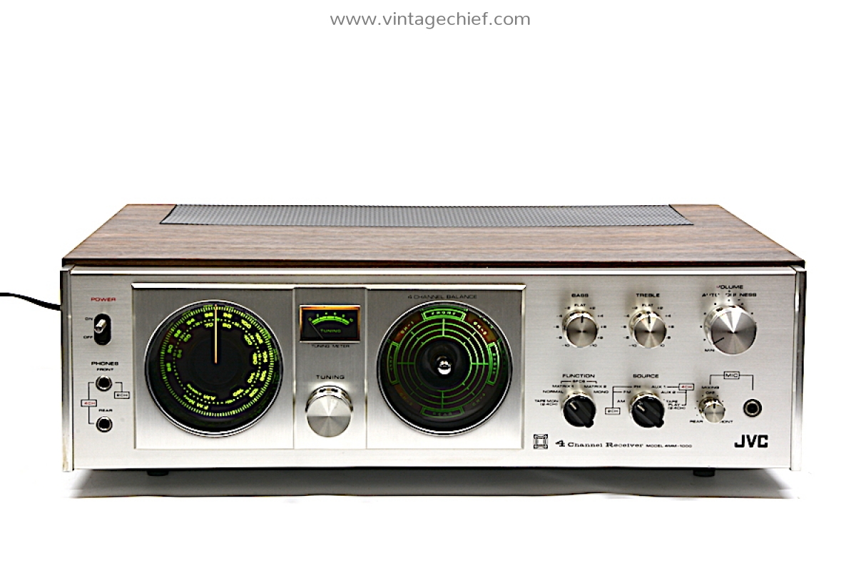 Serviced JVC 4MM-1000 4 Channel Receiver | Vintage | Phono | Classic ...