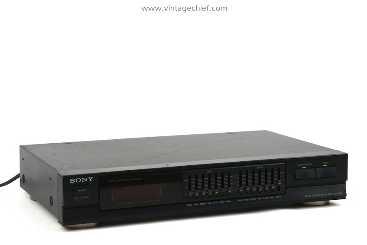 Sony SEQ-310 Stereo Graphic Equalizer | 7 Band | Spectrum Analyzer