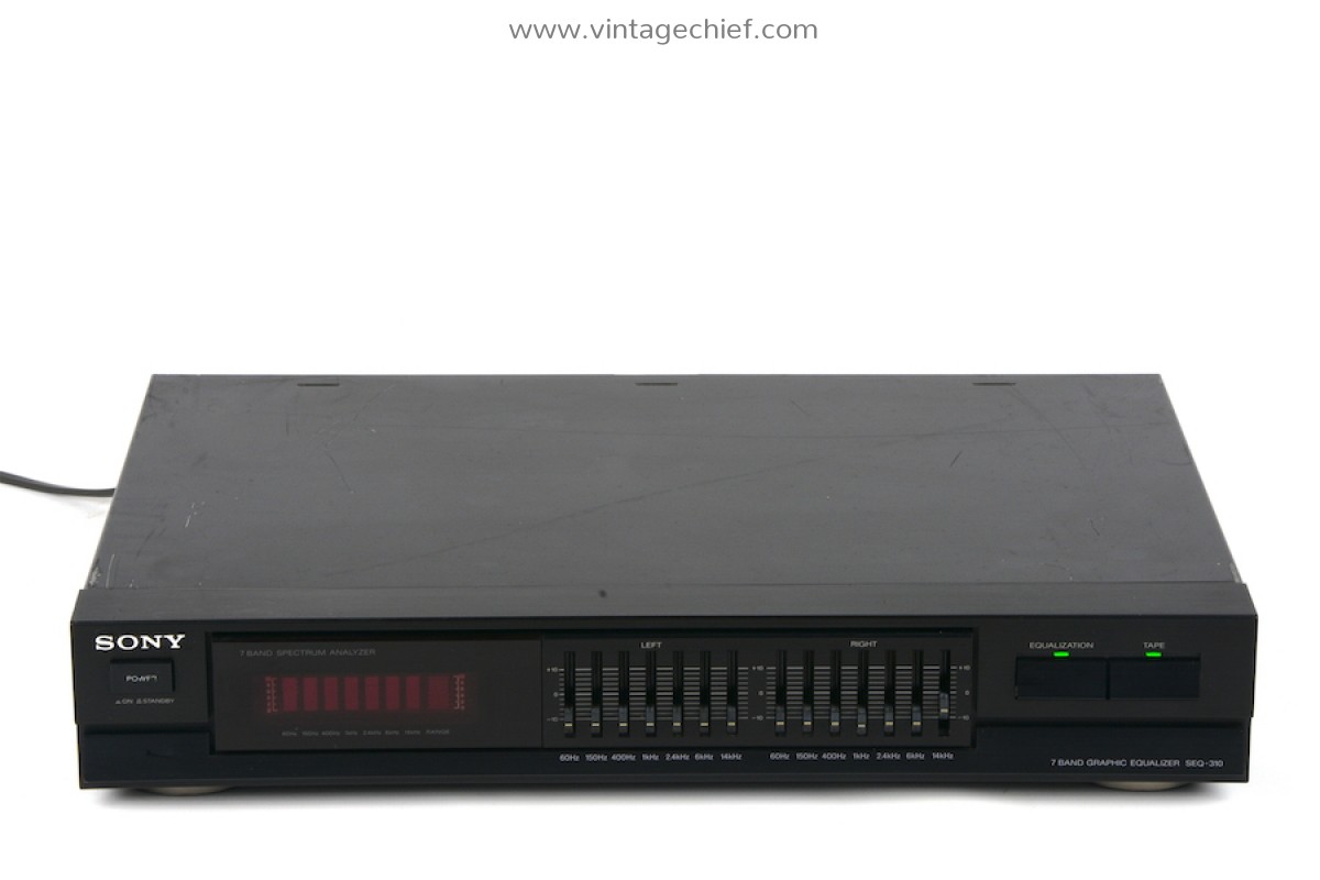 Sony SEQ-310 Stereo Graphic Equalizer | 7 Band | Spectrum Analyzer