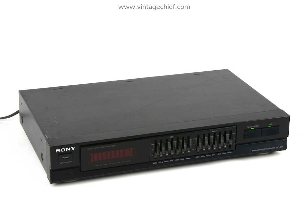 Sony SEQ-310 Stereo Graphic Equalizer | 7 Band | Spectrum Analyzer