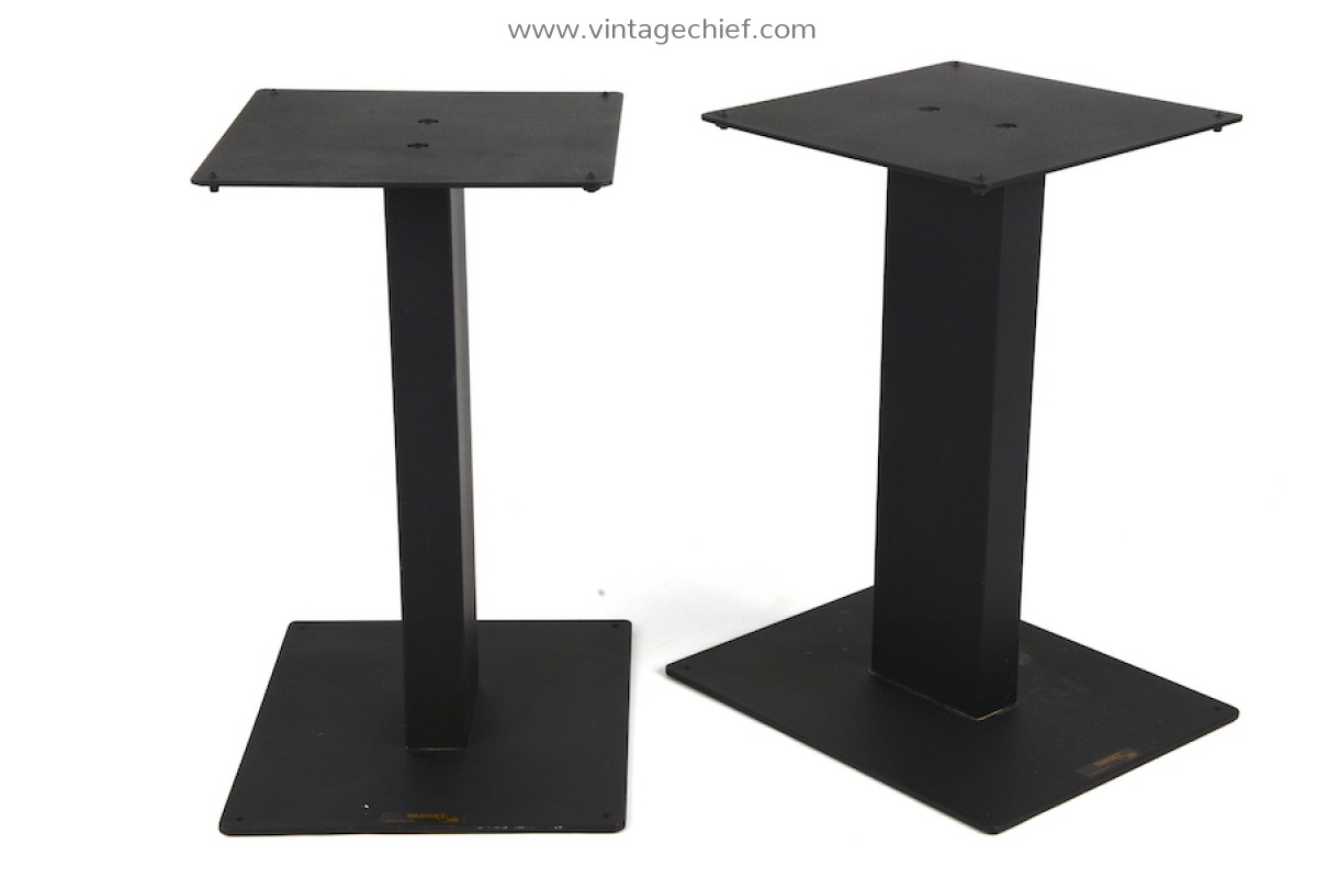 Target Speaker Stands | Target Loudspeaker Stands | Steel | Spikes | Black
