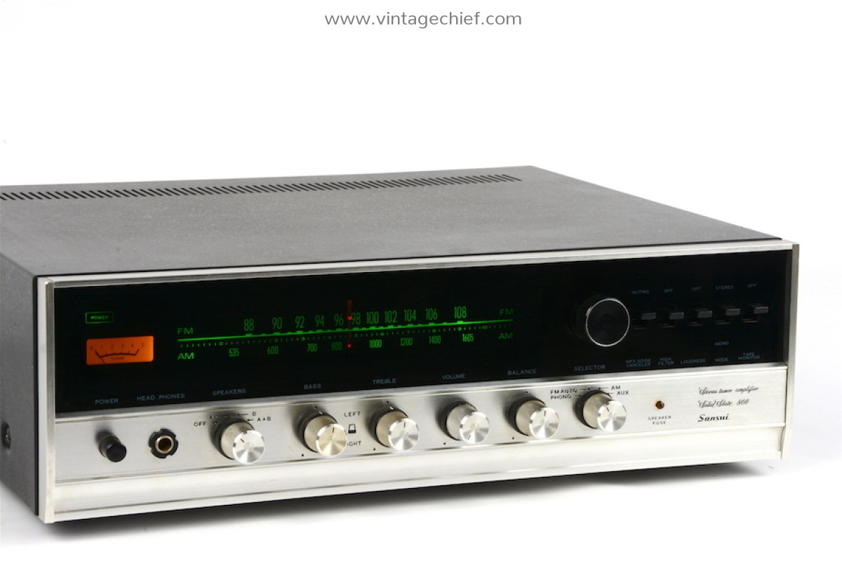 Serviced Sansui Solid State 800 Receiver | Vintage | Stereo | Phono
