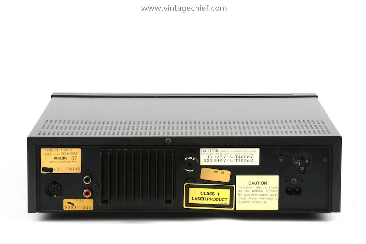 Serviced Philips CD 150 CD Player + Manual | Vintage | CDM-2/10 | 2 x ...