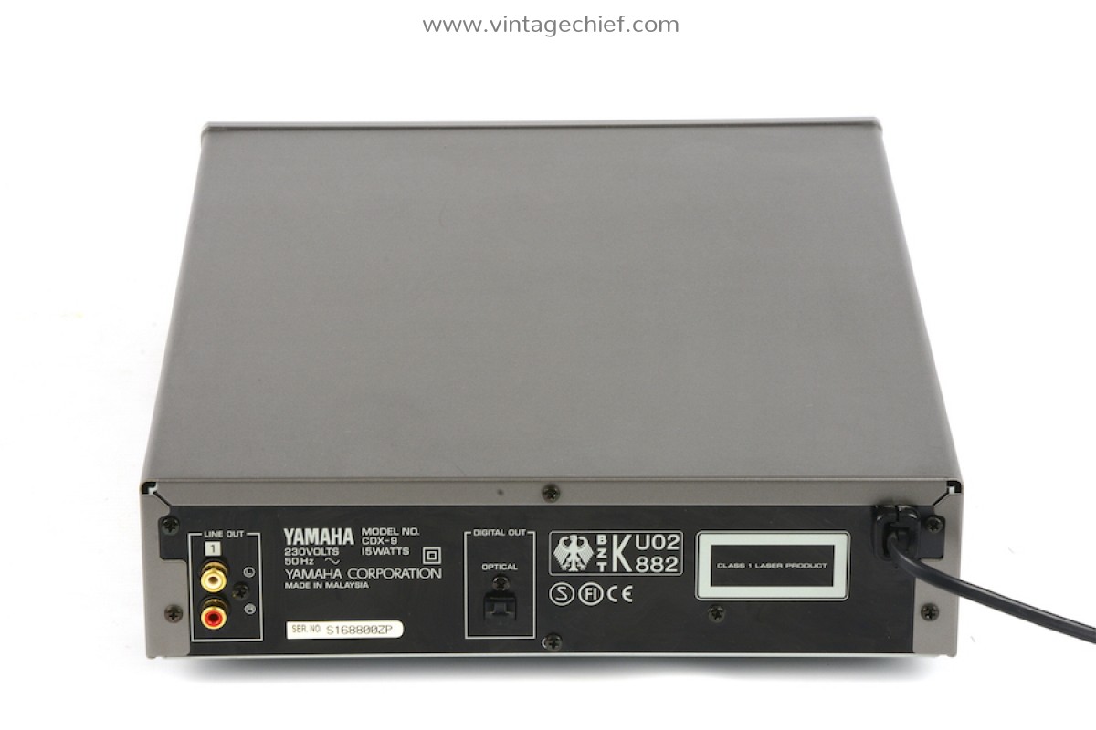 Yamaha CDX-9 CD Player | Titanium | Compact