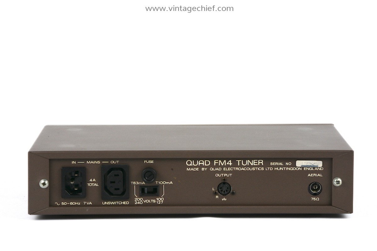 Quad FM4 FM Tuner | For Parts or Repair | Vintage | FM | Radio