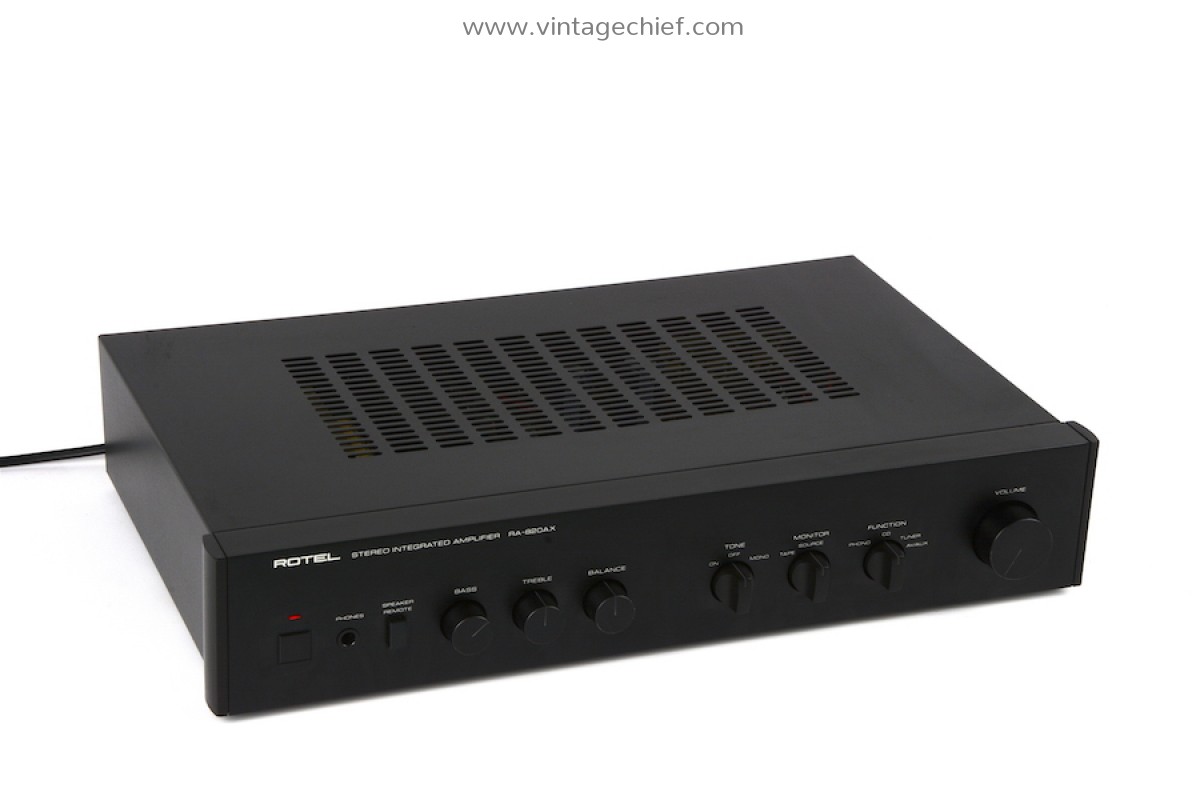 Audiophile Rotel RA-820AX Amplifier | Phono | Vintage | Stereo