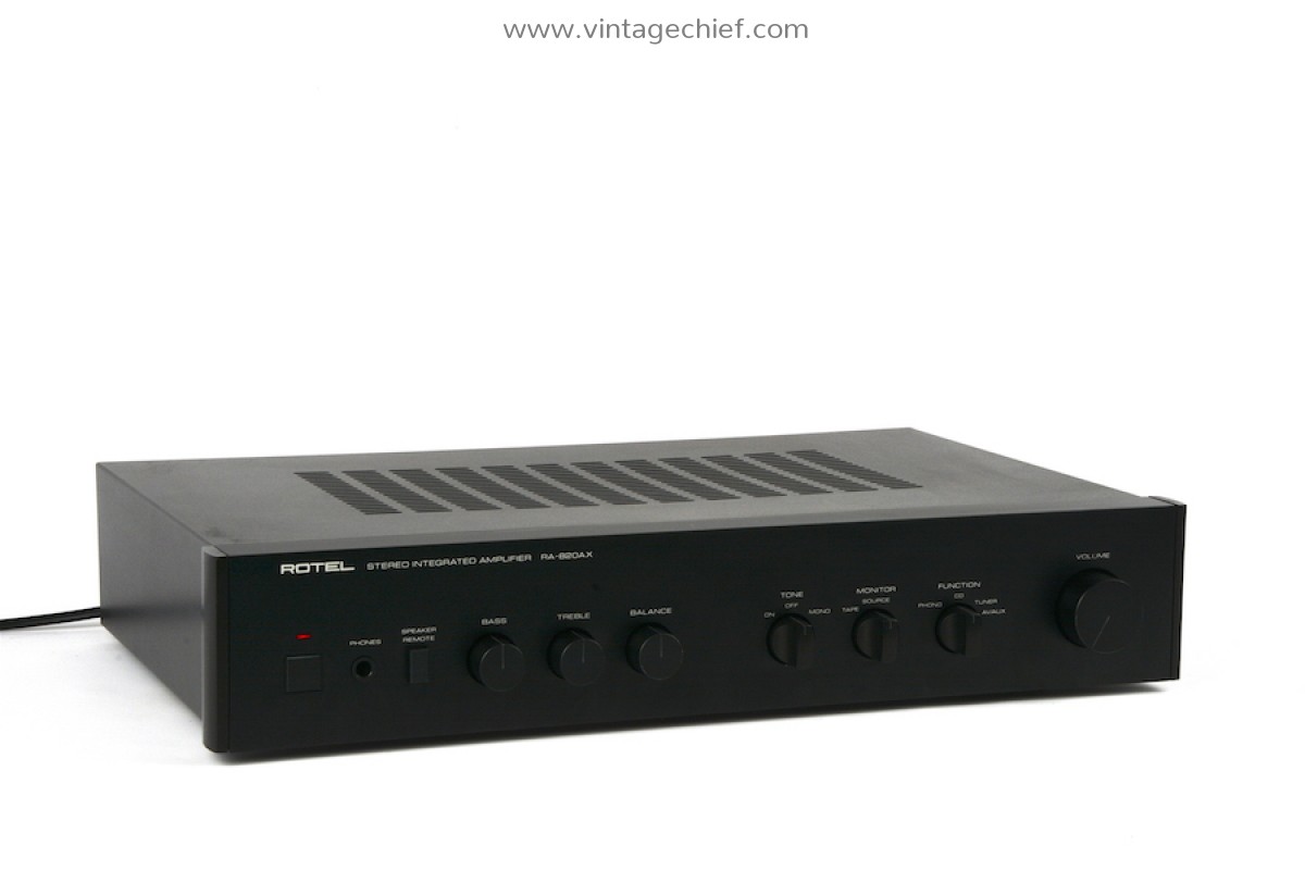Audiophile Rotel RA-820AX Amplifier | Phono | Vintage | Stereo