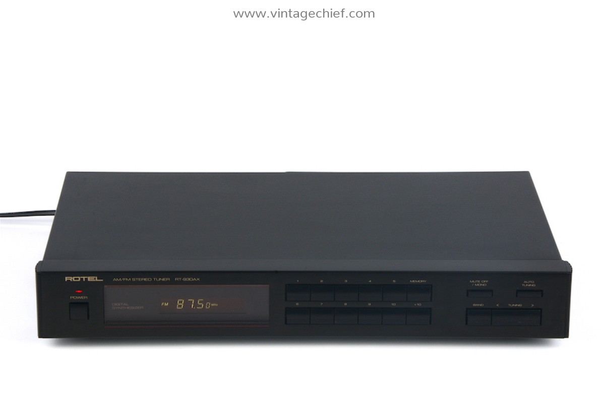 Rotel RT-930AX FM / AM Tuner + Box + Manual | Radio