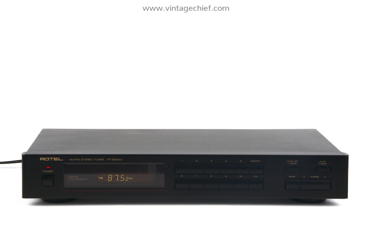 Rotel RT-930AX FM / AM Tuner + Box + Manual | Radio