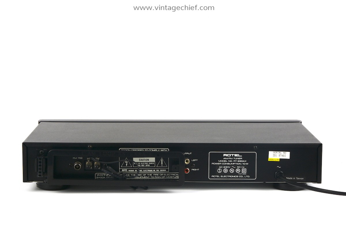 Rotel RT-930AX FM / AM Tuner + Box + Manual | Radio