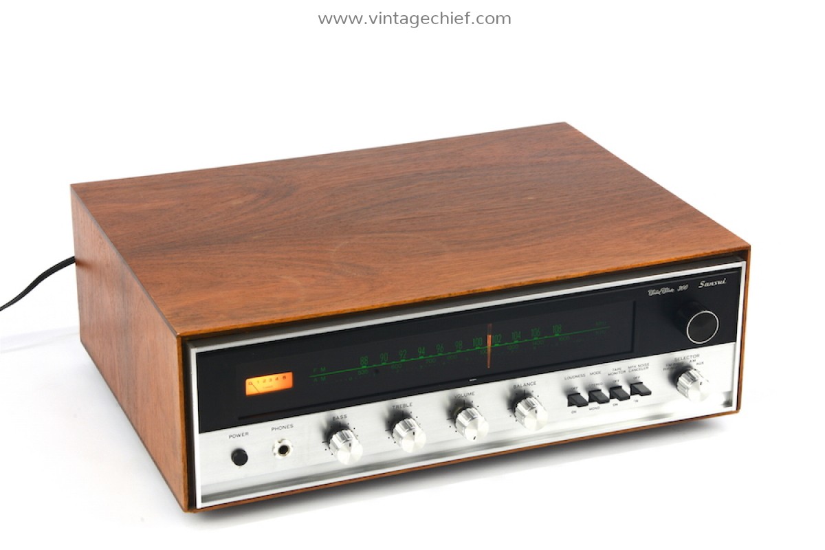 Sansui Solid State 300 Stereo Receiver + Wooden Case | Phono | Vintage ...