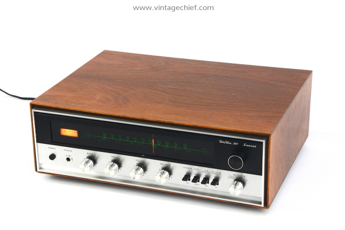 Sansui Solid State 300 Stereo Receiver + Wooden Case | Phono | Vintage ...