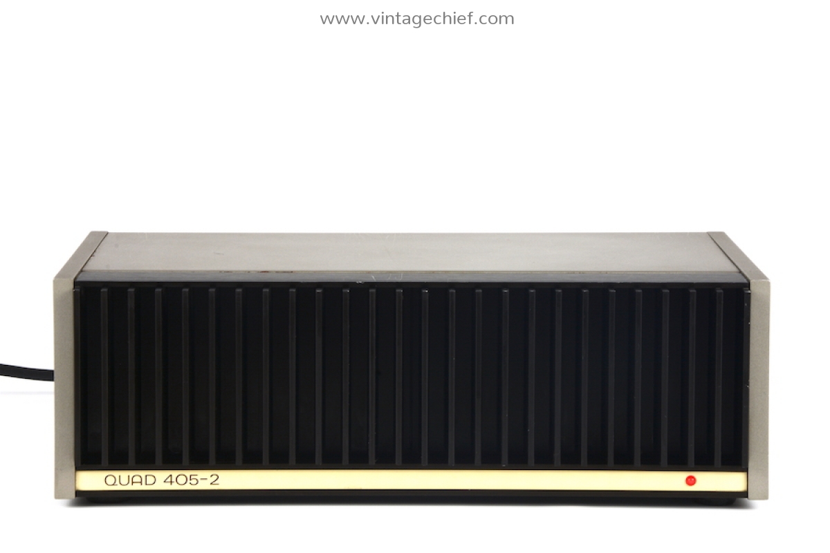 High End Quad 405-2 Power Amplifier | Serviced | 2 x 100 Watt | Vintage