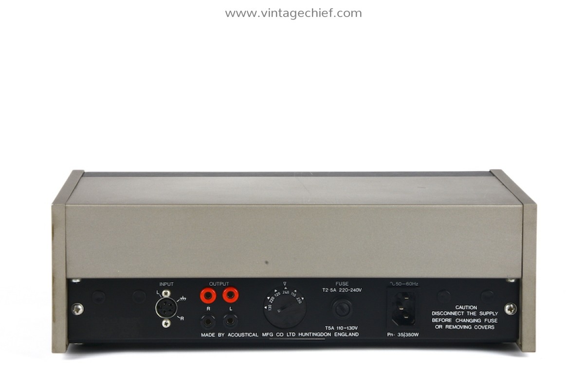 High End Quad 405-2 Power Amplifier | Serviced | 2 x 100 Watt | Vintage