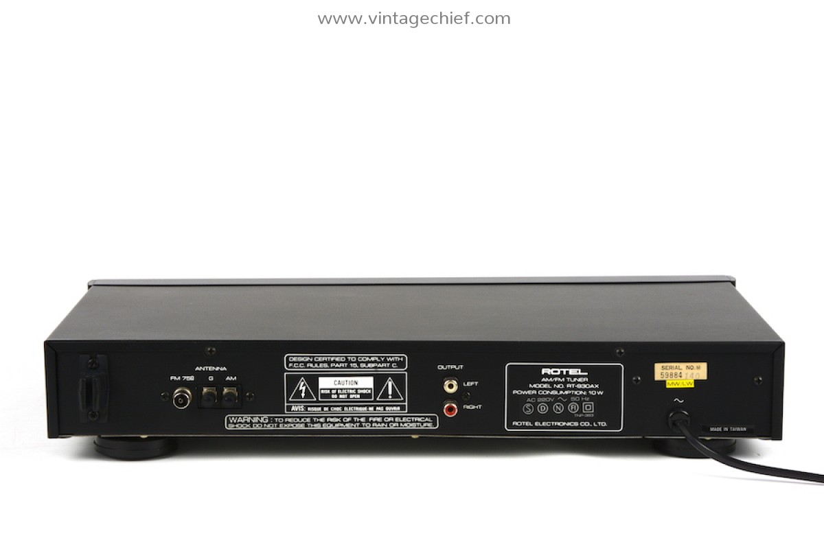 Rotel RT-930AX FM / AM Tuner | Stereo | Radio | Audio | HiFi