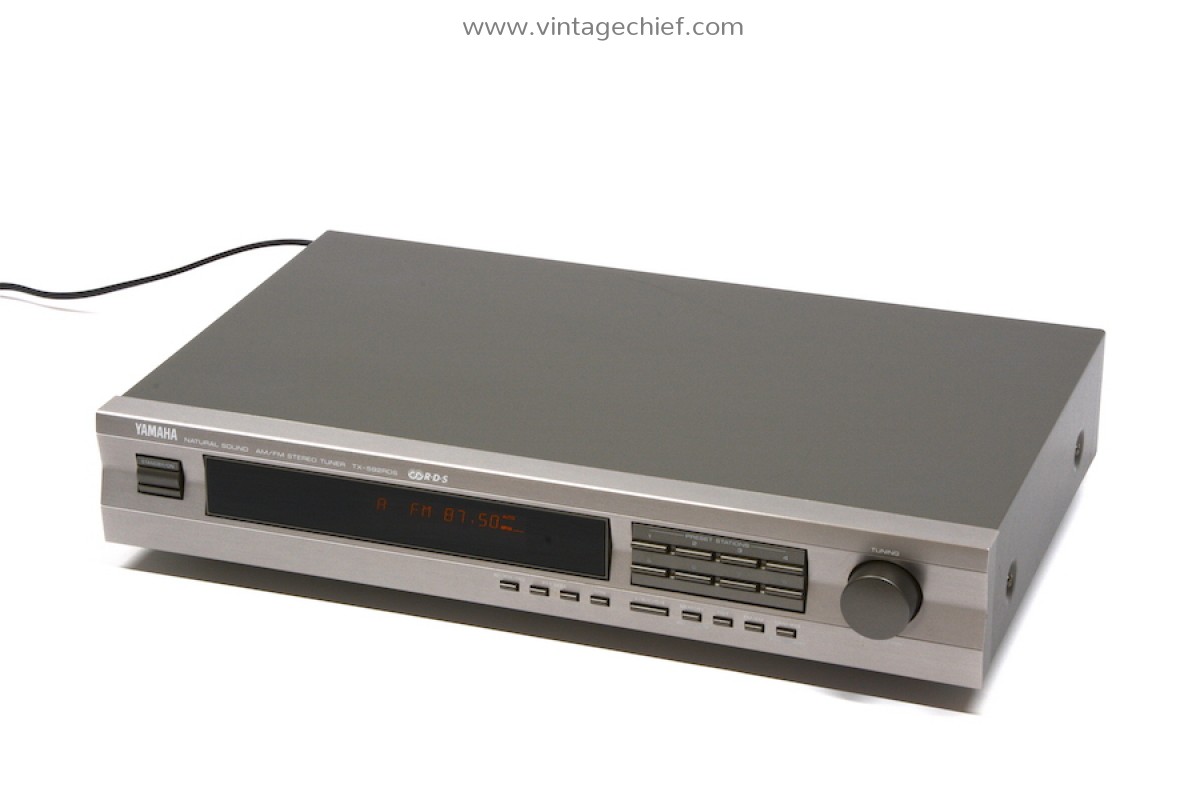 Yamaha TX-592RDS FM AM Tuner | Titanium | RDS | Radio | Stereo