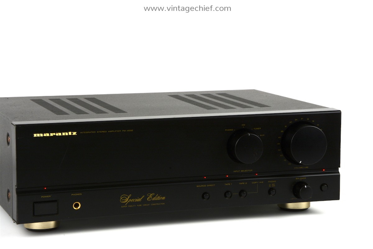 Audiophile Marantz PM-40SE Special Edition Stereo Amplifier | Phono MM ...