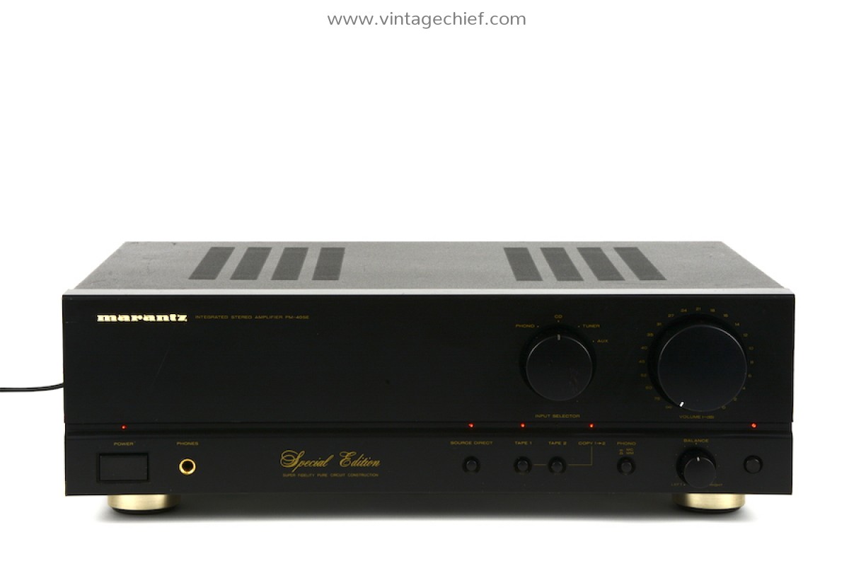 Audiophile Marantz PM-40SE Special Edition Stereo Amplifier | Phono MM ...