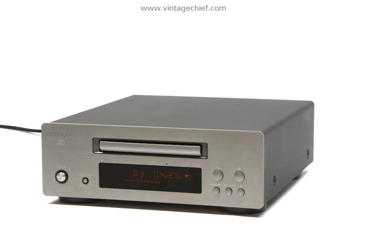 Denon UCD-F10 CD Player | Titanium | Compact | Digital Optical Output