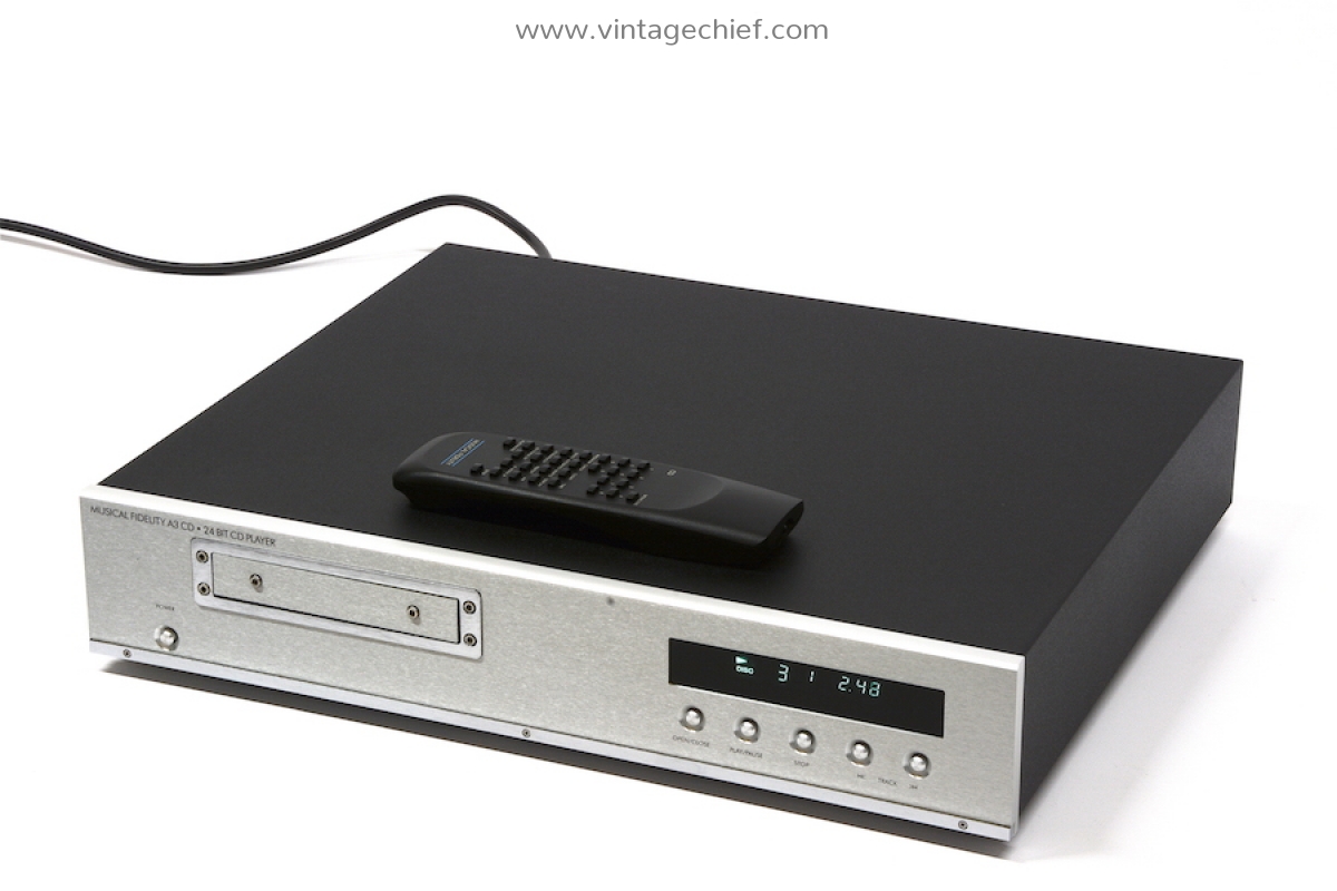 High End Musical Fidelity A3 CD Player + Box + Remote Control + Manual ...