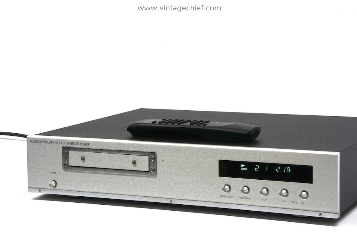 High End Musical Fidelity A3 CD Player + Box + Remote Control + Manual ...