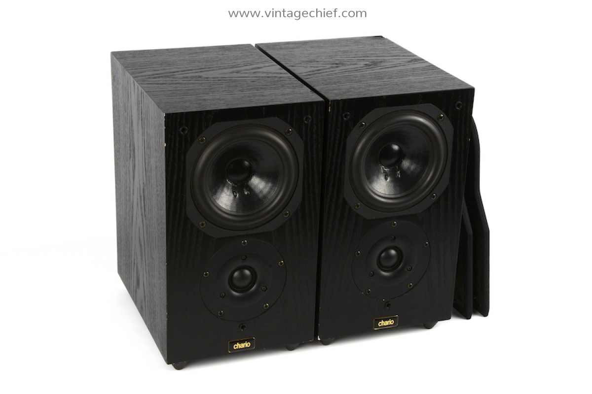 Audiophile Chario Syntar 100 Speakers + Speaker Grills | Matched Pair ...