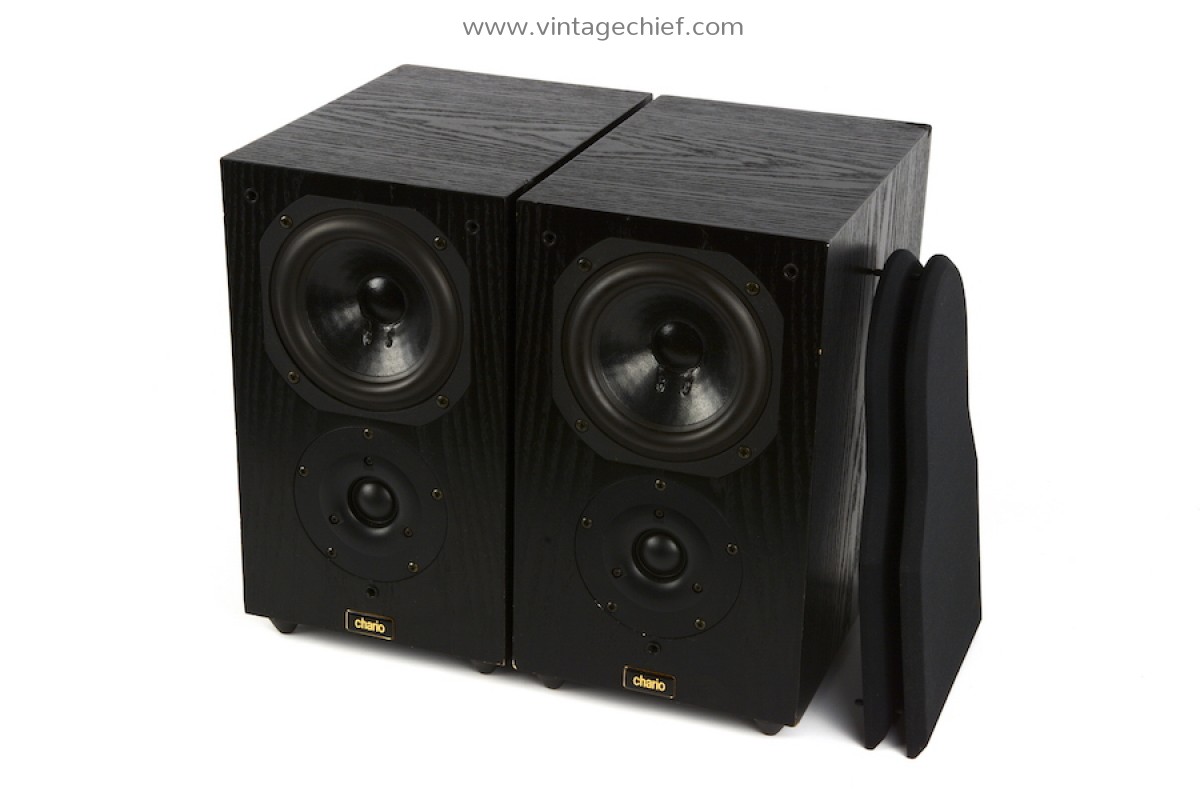 Audiophile Chario Syntar 100 Speakers + Speaker Grills | Matched Pair ...