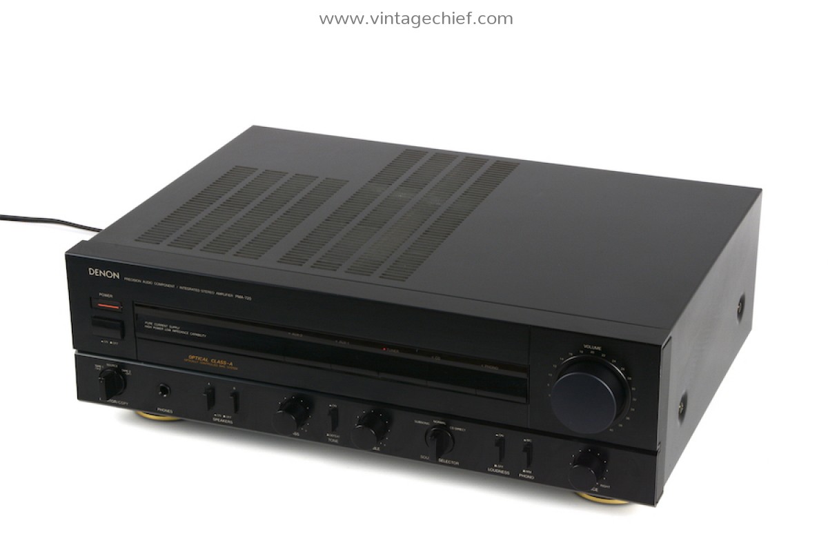 Audiophile Denon PMA-720 Optical Class A Integrated Stereo Amplifier ...
