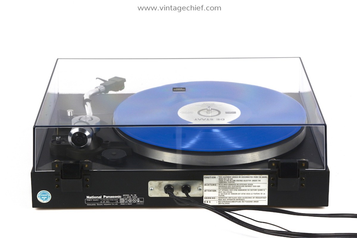 National Panasonic SL-18 Auto Return Turntable + Technics EPC-271CS ...