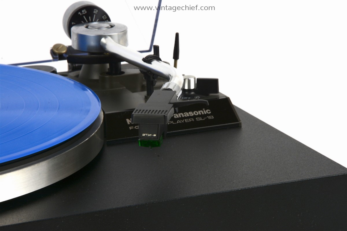 National Panasonic SL-18 Auto Return Turntable + Technics EPC-271CS ...