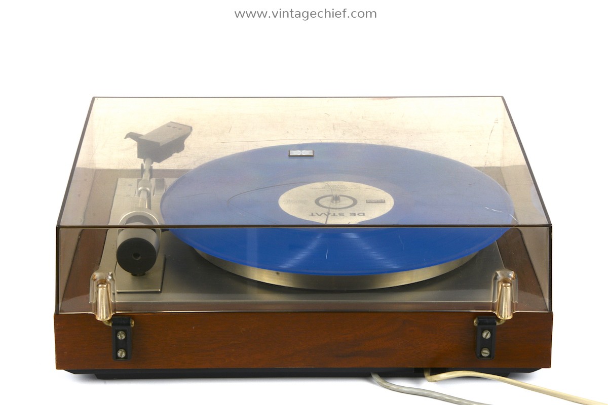 Vintage Philips 408 Turntable | Wooden Plinth | Serviced | GA 408 | 22GH408