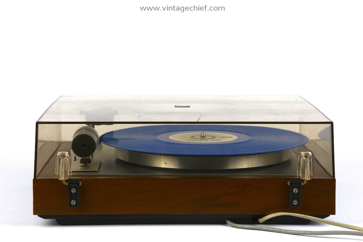 Vintage Philips 408 Turntable | Wooden Plinth | Serviced | GA 408 | 22GH408