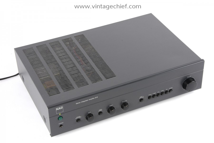 NAD 312 Stereo Amplifier | Phono | Pre-out | Main-in