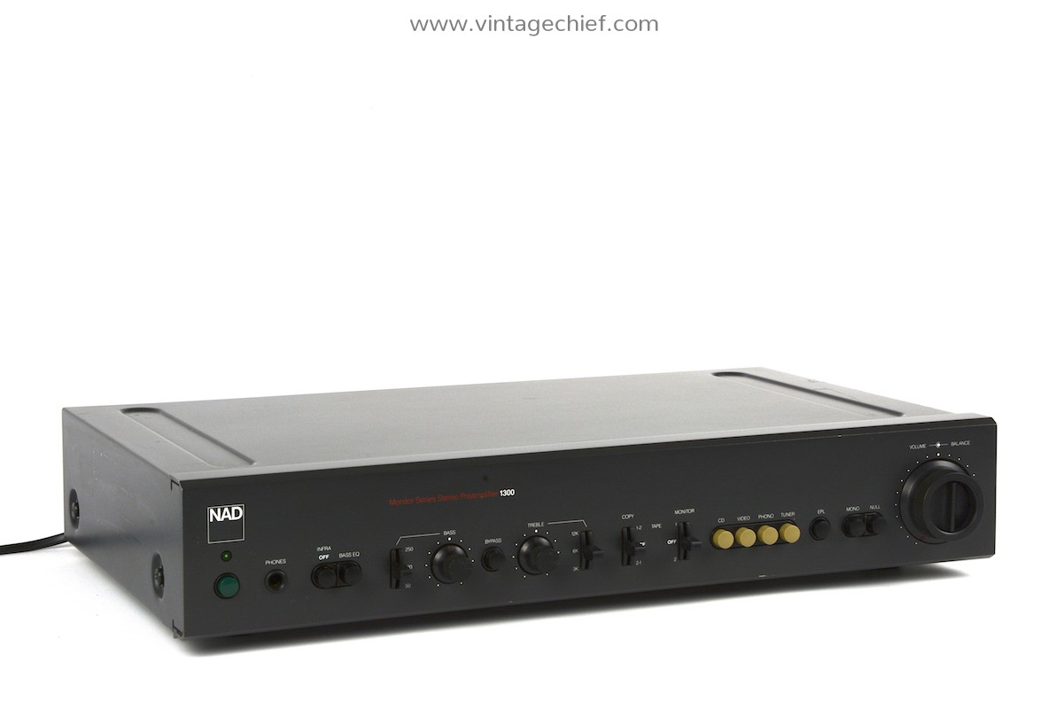 Audiophile NAD 1300 Monitor Series Preamplifier | Phono MM MC | Preamp