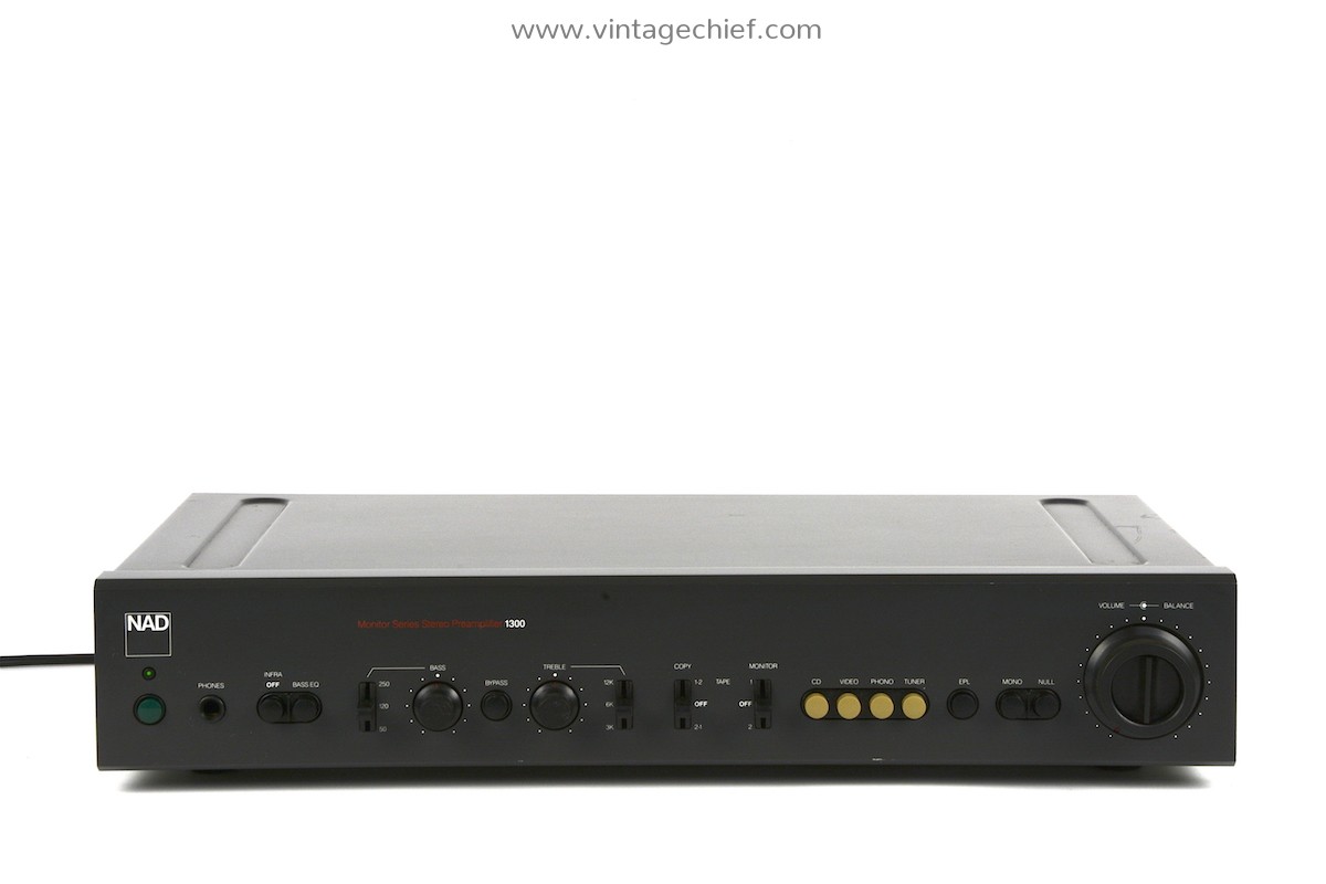 Audiophile NAD 1300 Monitor Series Preamplifier | Phono MM MC | Preamp