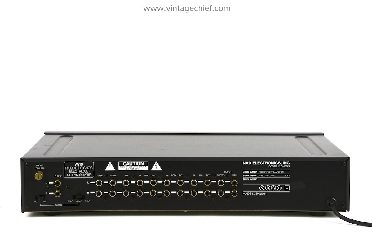 Audiophile NAD 1300 Monitor Series Preamplifier | Phono MM MC | Preamp