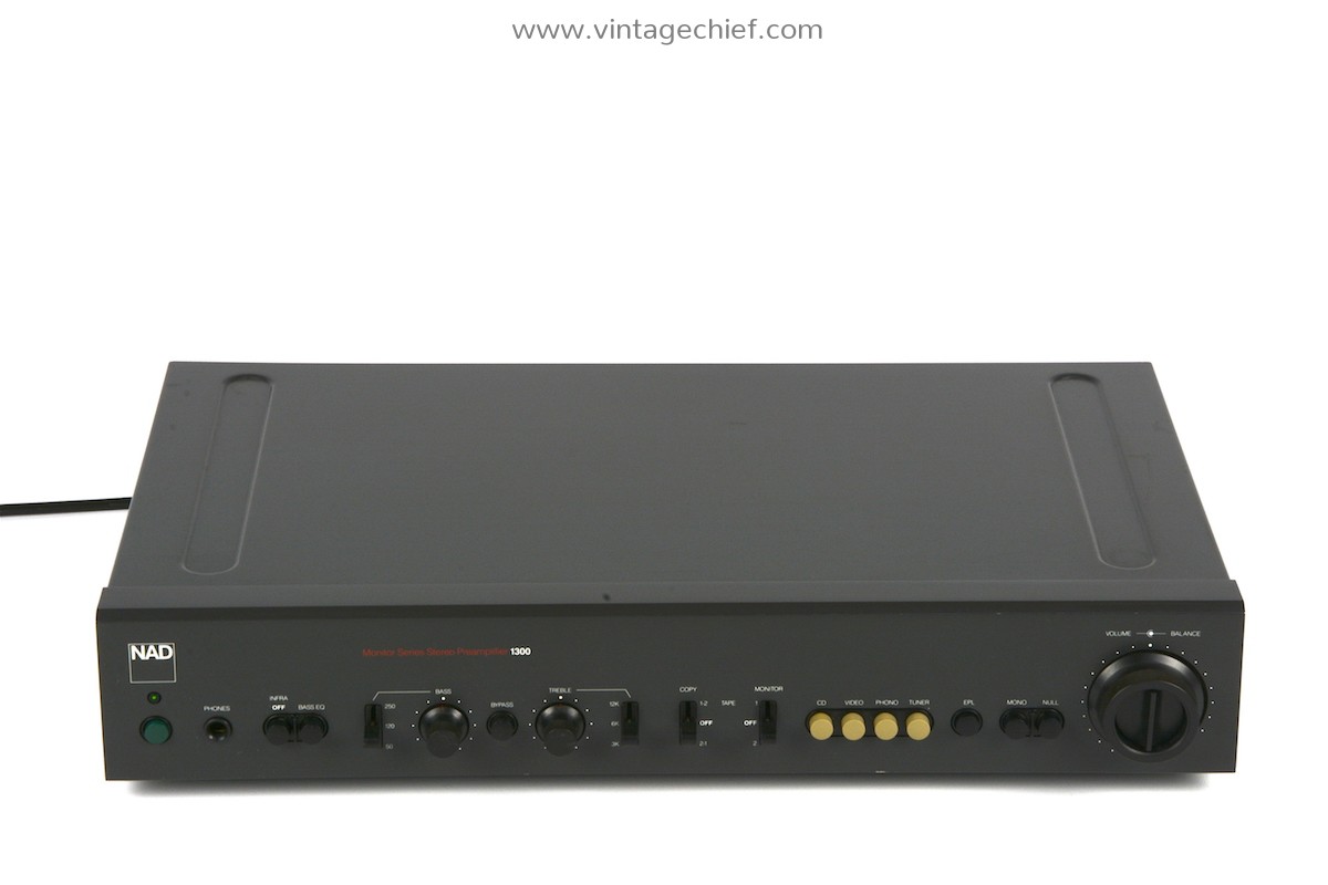 Audiophile NAD 1300 Monitor Series Preamplifier | Phono MM MC | Preamp