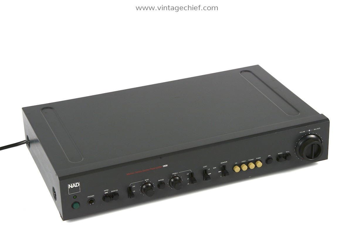 Audiophile NAD 1300 Monitor Series Preamplifier | Phono MM MC | Preamp