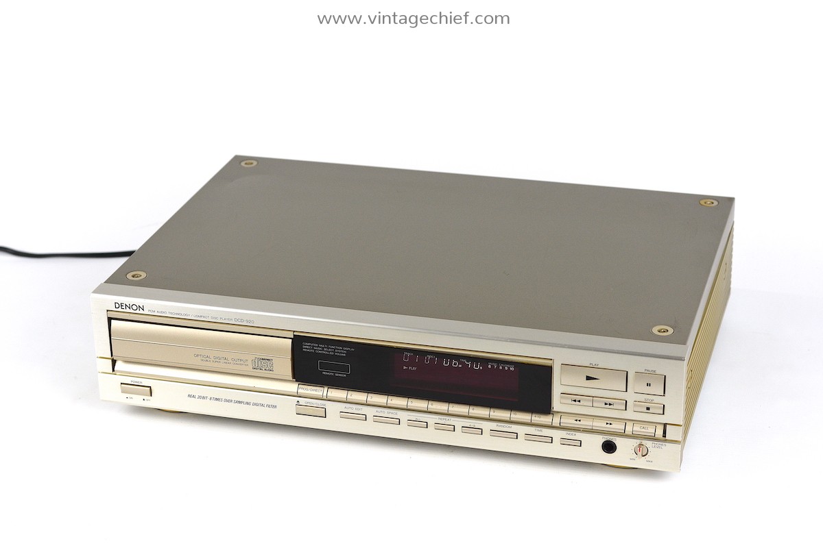 Denon DCD-920 CD player | Champagne | Cdplayer | Optical Output | Audio ...